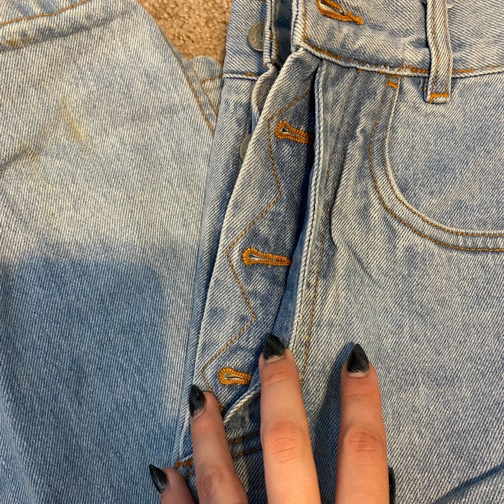 Rare Vintage Pepe Jeans Mom Jeans From 1980s - Gem